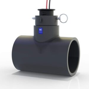 FLOMEC NSF61 Rated QS200-30PW, 3" Ultrasonic Flow Sensor for Required Quality Drinking Water Applications