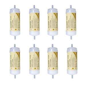 8pc bidet water filter replacement set fitting type 15mm 1/4"