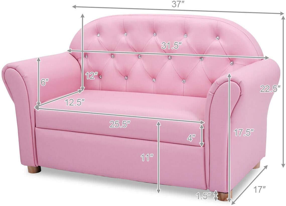 ReunionG Kids Sofas, Pink