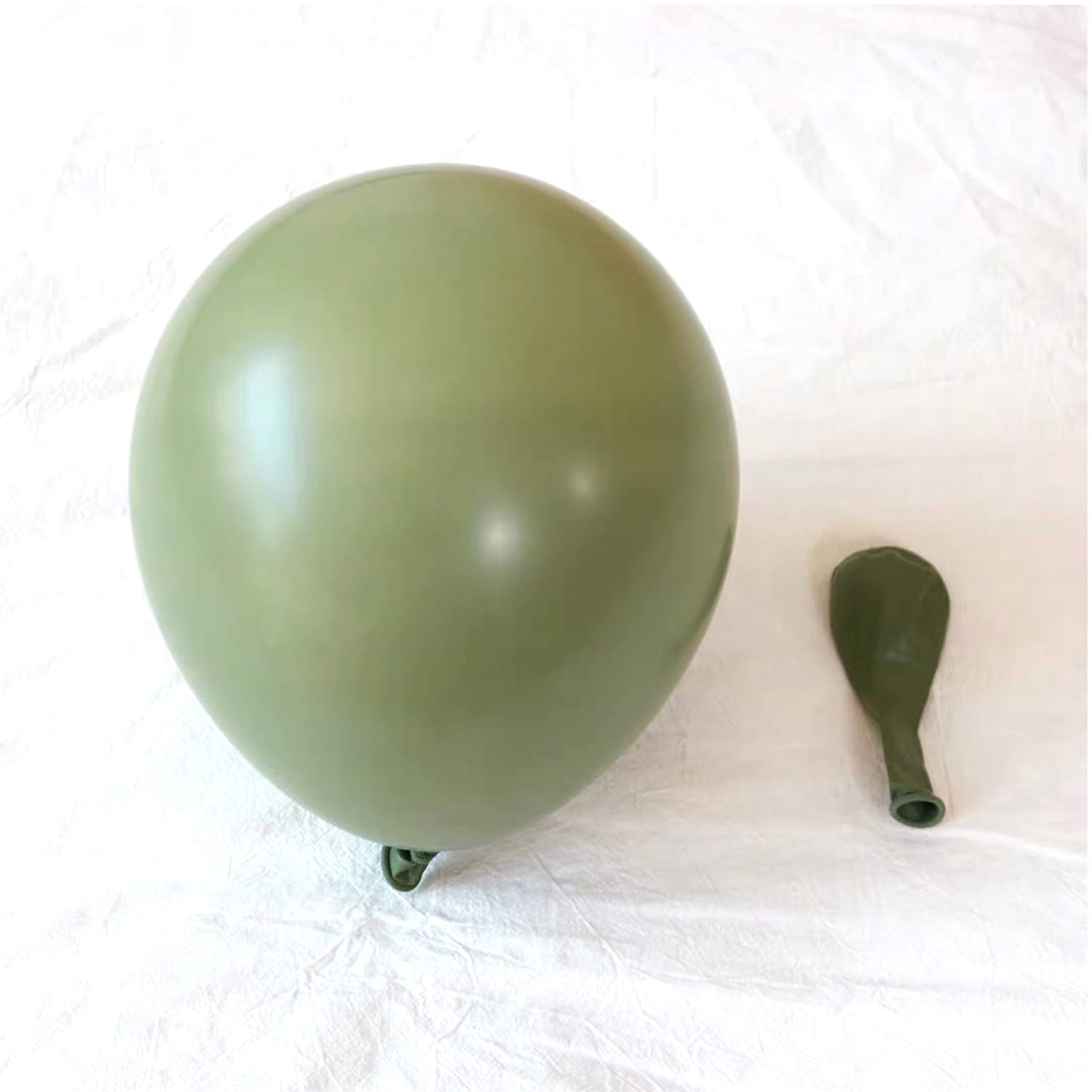 12 Inch Sage Green Balloons Eucalyptus Bridal Shower Balloons Greenery Gender Neutral Baby Shower Decorations Olive Green Party Balloons 40 Count