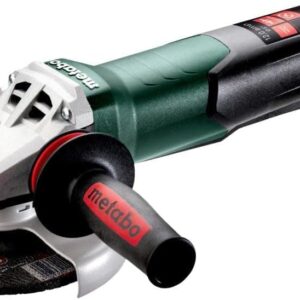 Metabo Angle Grinder 6", 12 AMP Motor, 10,000 RPM Grinder Tool, Compact Metal Cutter Made in Germany, Variable Speed, Electric Grinder, Tool-free adjustable guard, WP 13-150 Quick, 603633420