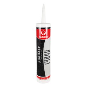 red devil 0637 acrylic asphalt crack filler sealant, 10.1 fl. oz., pack of 4