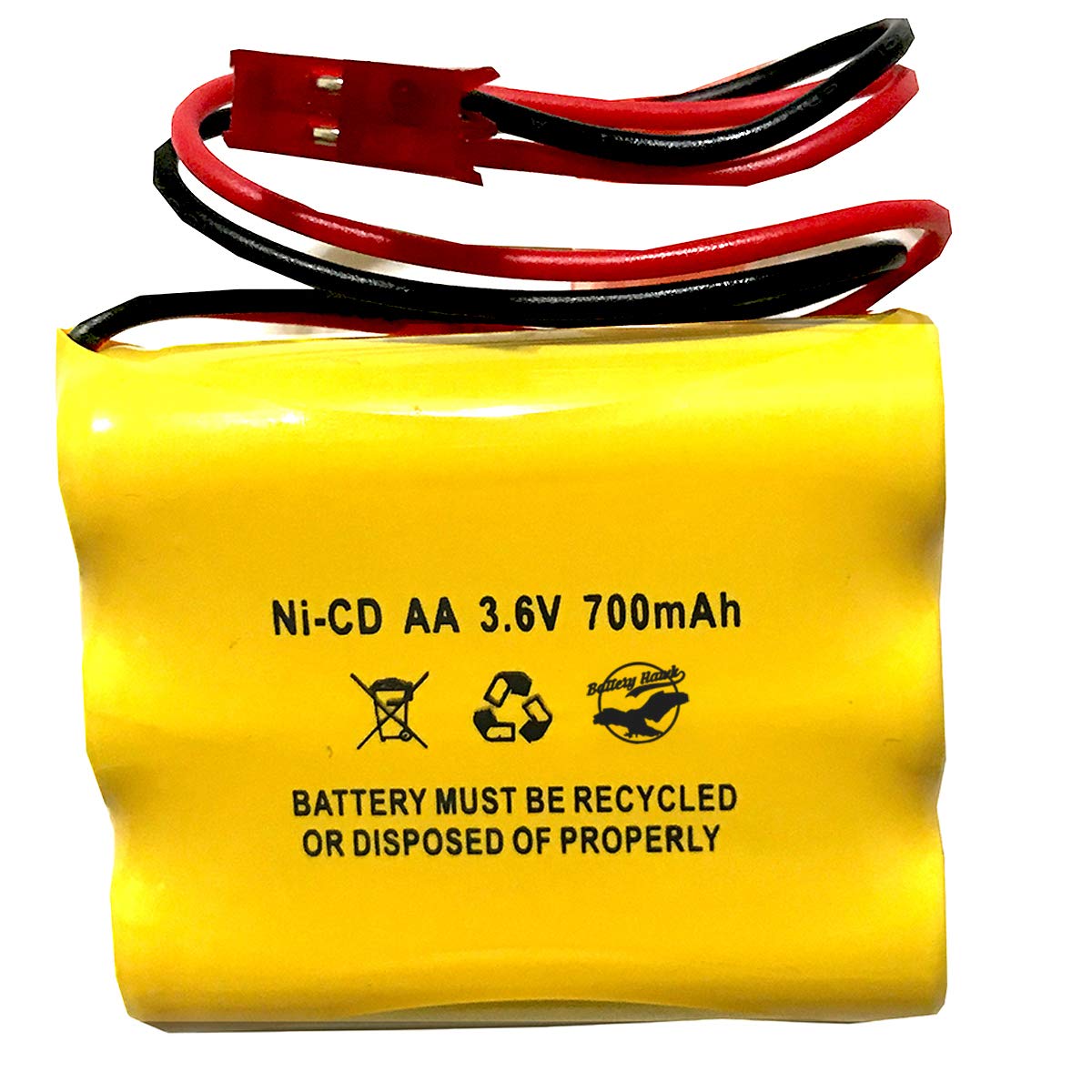 3.6V 700mAh NiCd Exit Sign Battery Replacement Emergency Lighting (10 Pack) S/L 026-148 SL026148 BT-905 P-P504 BT-800