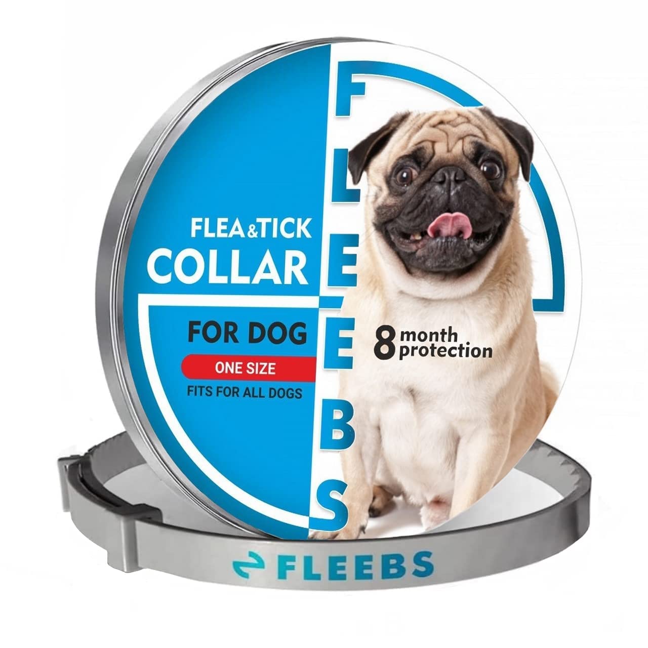 Flea Collar for Dogs, Flea and Tick Prevention for Dogs, Puppy Natural Flea Collar, Fits All Dogs Pet Supplies