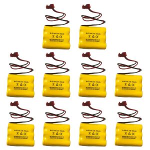 3.6v 700mah nicd exit sign battery replacement emergency lighting (10 pack) s/l 026-148 sl026148 bt-905 p-p504 bt-800