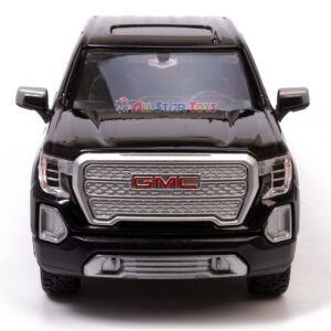 Motor Max 2019 GMC Sierra 1500 Denali Crew Cab Pickup Truck, Black 79362BK - 1/27 Scale Diecast Model Toy Car,unisex-children