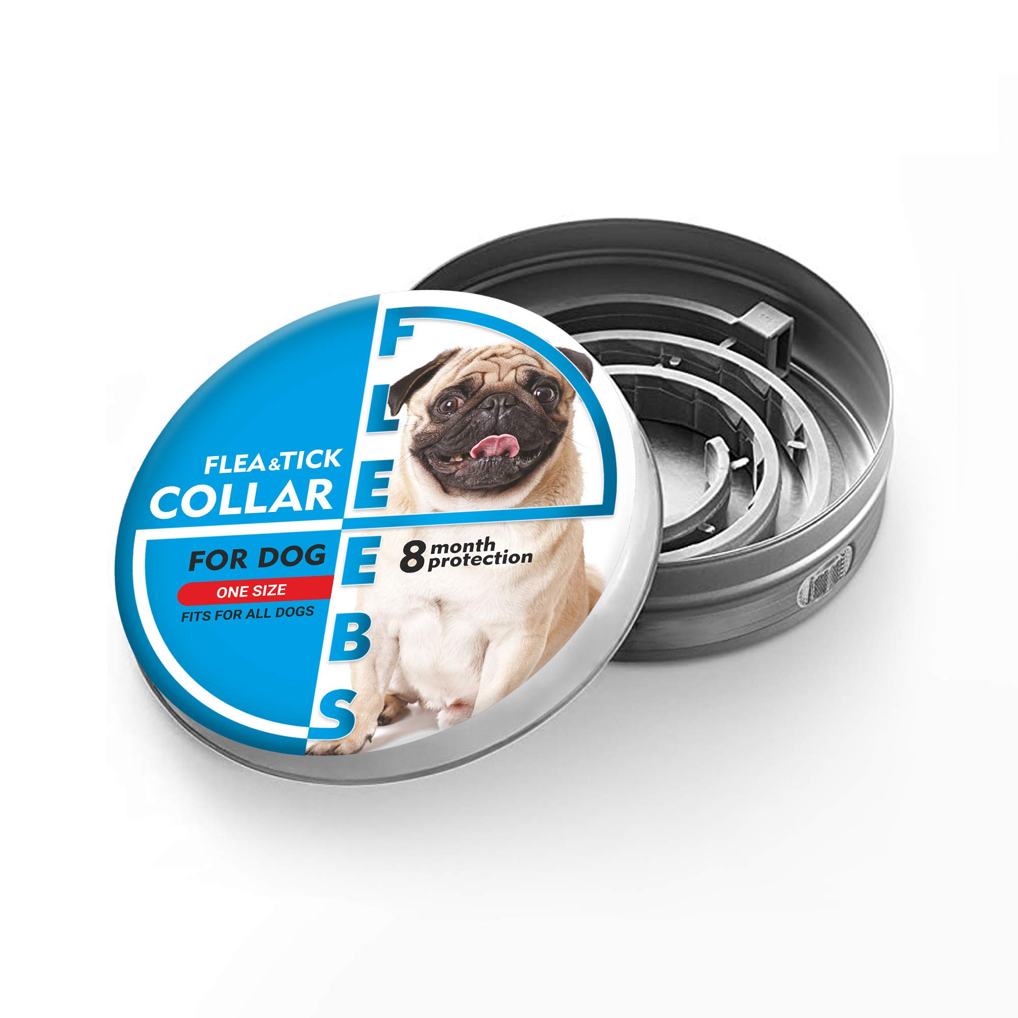 Flea Collar for Dogs, Flea and Tick Prevention for Dogs, Puppy Natural Flea Collar, Fits All Dogs Pet Supplies