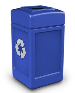 commercial zone recycle42 mixed recycling open top - blue (746304)