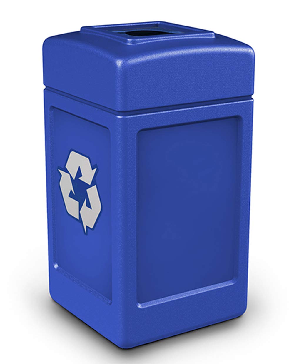 Commercial Zone Recycle42 Mixed Recycling Open Top - Blue (746304)