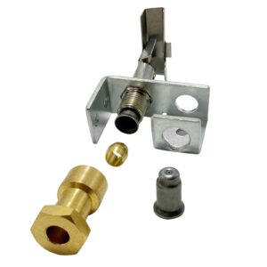 MCAMPAS 3 Way Flame Pattern Pilot Burner with 750 Millivolt Thermopile Assembly Kit for New Deep Fryer