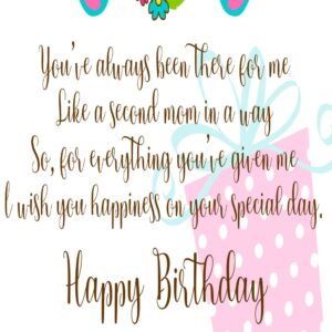 Prime Greetings Birthday Card Aunt, Made in America, Eco-Friendly, Thick Card Stock with Premium Envelope 5in x 7.75in, Packaged in Protective Mailer