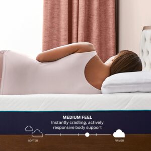 Sleep Innovations Shiloh Hybrid 12 Inch Cooling Gel Memory Foam and Innerspring Coil Mattress, Full Size, Bed in a Box, Cradling Medium Support