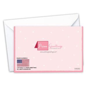 Prime Greetings Birthday Card For Mother In law, Made in America, Eco-Friendly, Thick Card Stock with Premium Envelope 5in x 7.75in, Packaged in Protective Mailer