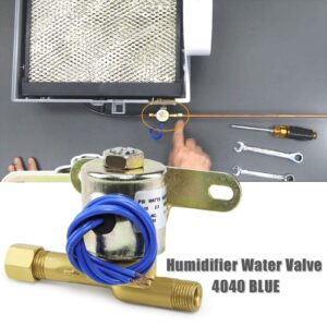 Humidifier Water Solenoid Valve 4040, Exact for Aprilaire Valve 400 500 600 700 220 224 Part#B2015-S85,B2017-S85 | 24 Volts | 2.3 Watts | 60 HZ-Blue by TOMOON