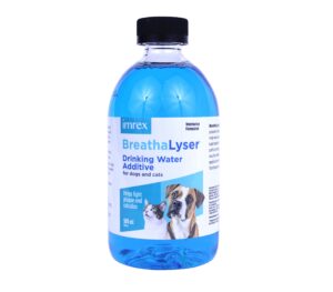 breathalyser imrex pet breath freshener and dental care water additive for dogs and cats | 500 ml