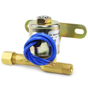 humidifier water solenoid valve 4040, exact for aprilaire valve 400 500 600 700 220 224 part#b2015-s85,b2017-s85 | 24 volts | 2.3 watts | 60 hz-blue by tomoon