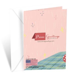 Prime Greetings Daughter In Law Birthday Card, Made in America, Eco-Friendly, Thick Card Stock with Premium Envelope 5in x 7.75in, Packaged in Protective Mailer