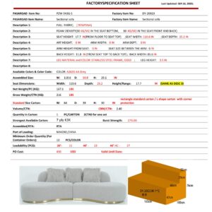 Pasargad Home Simona Sofas, W110.6 xD50.08 xH29, Grey