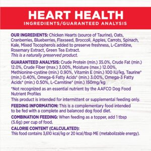 Wellness CORE Bowl Boosters Heart Health Dog Food Topper, 4 Ounce Bag