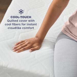 Sleep Innovations Shiloh Hybrid 12 Inch Cooling Gel Memory Foam and Innerspring Coil Mattress, Full Size, Bed in a Box, Cradling Medium Support