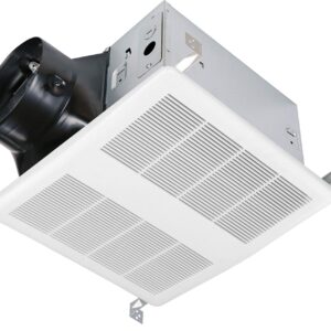 KAZE APPLIANCE SEP150 | 150 CFM | 0.5 Sone Ultra Quiet | Energy Star-Certified Energy-Saving Bathroom Exhaust Ventilation Fan