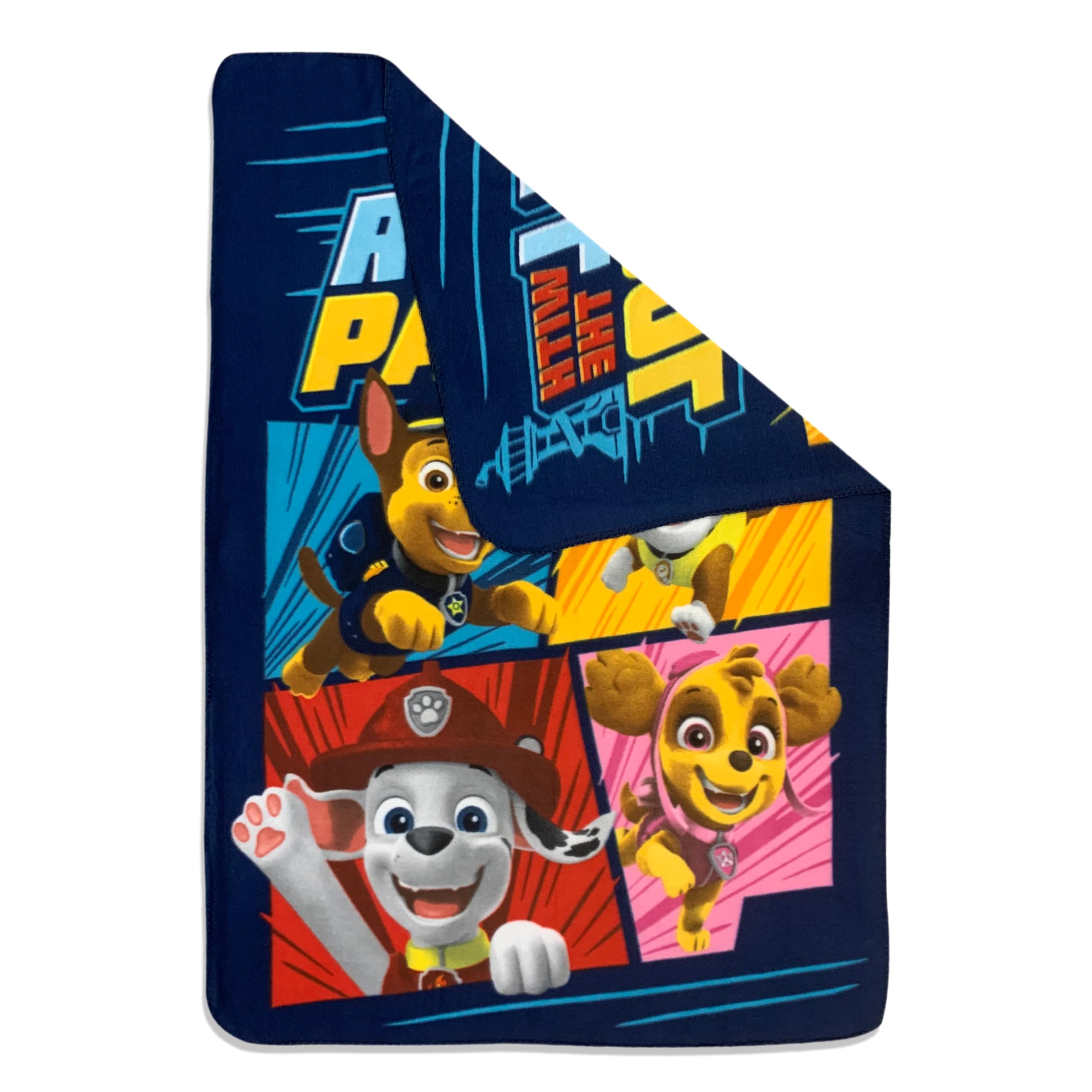 Paw Patrol Throw Blanket ((Team Pup), One Size)