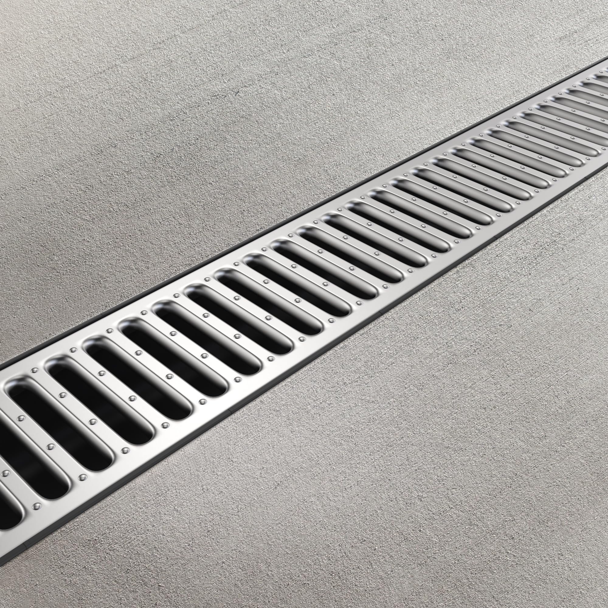 Vodaland - 4 Inch Easy 2 Stainless Pro Trench Drain Channel (5)