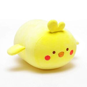 anirollz stuffed animal plush toy – 10" medium plush doll | soft, squishy, cute, comfort, safe | birthday gift pillow with cute character yellow chick chickiroll