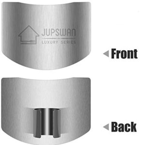 Jupswan Finger Guards for Cutting Stainless Steel Knife Cutting Protector Kitchen Tool Chef Knife Finger Guard for Food Chopping Cutting Avoid Hurting (3-Pack)