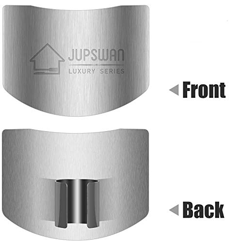 Jupswan Finger Guards for Cutting Stainless Steel Knife Cutting Protector Kitchen Tool Chef Knife Finger Guard for Food Chopping Cutting Avoid Hurting (3-Pack)