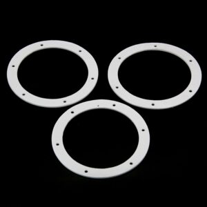 MEFONKOU 6" Pellet Stove White Gasket for Combustion Exhaust Fan Mounting Blower to Housing Seal with 100's and Most Pellet Stoves 2100J（3/pack）