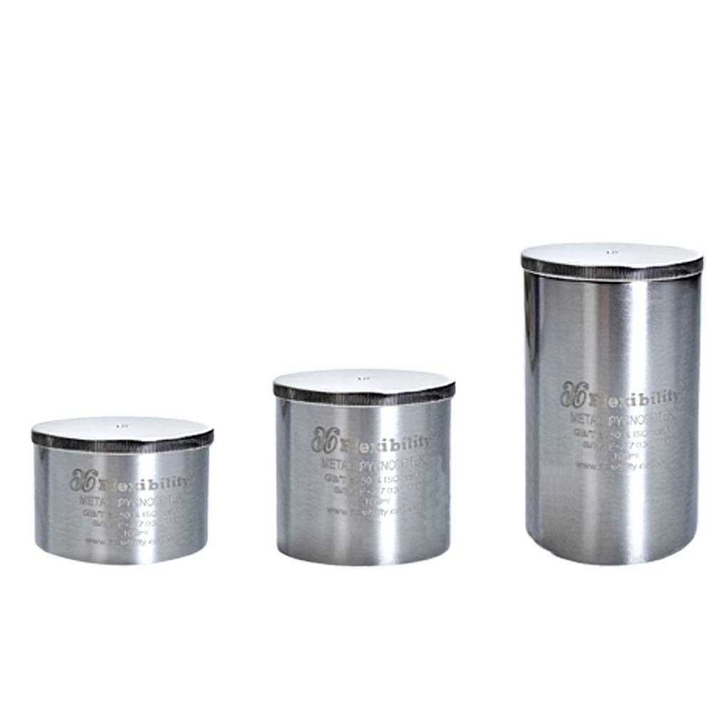 35/50/100ML Stainless Steel Paint Density Specific Gravity Test Cup Liquid PycNameter for Paintwork Coating Density Determiner Pycnometer for Coatings Auxiliary Materials (100ml)