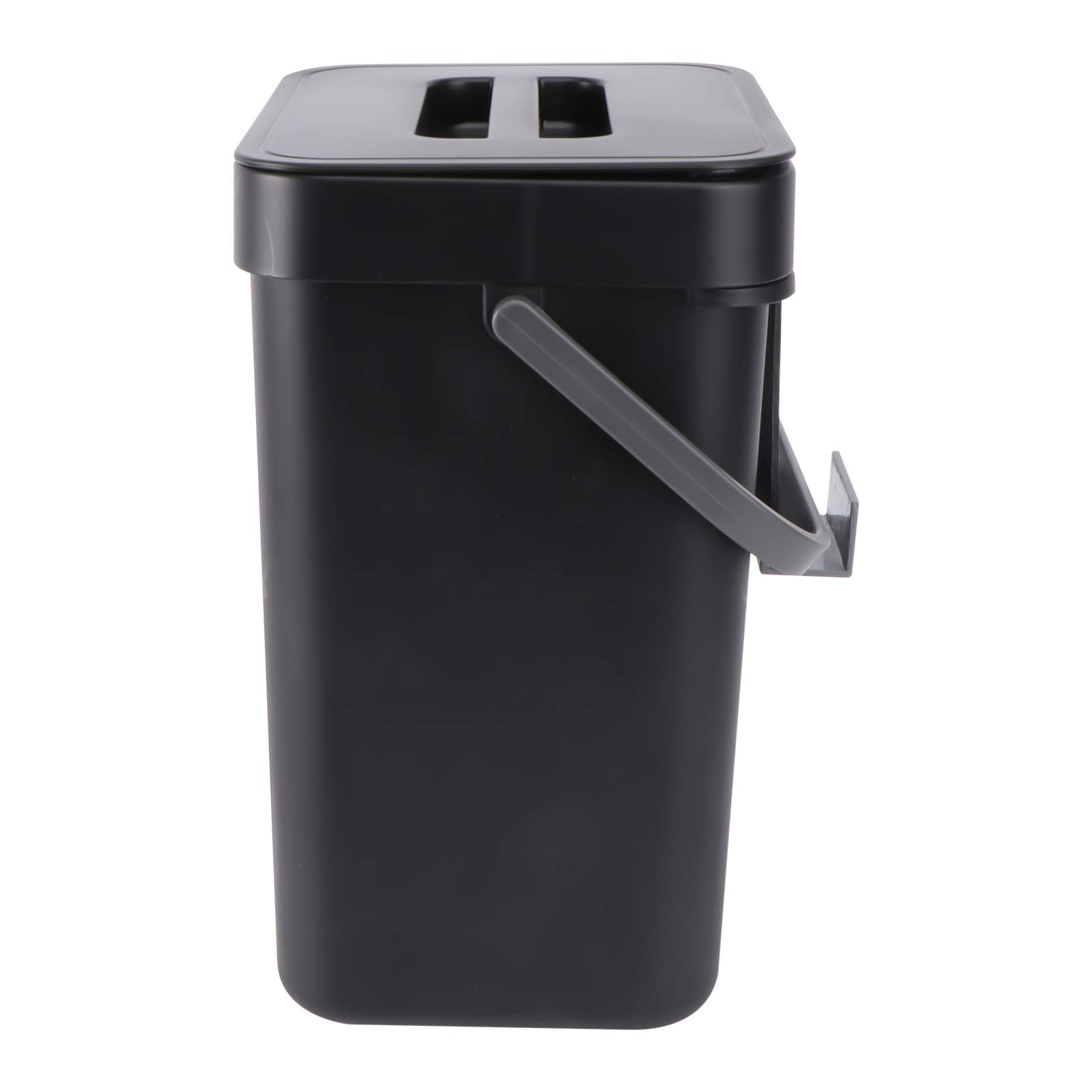 1pc Wall-Mounted Trash Can Kitchen Garbage Can Waste Paper Basket Covered Waste Container Garbage Recycling Container Kitchen Waste Container Waste Bin Plastic Garbage Can