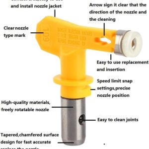 Reversible Airless Spray Tips for Airless Paint Sprayer (109)