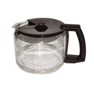 krups f0344210f pro aroma 10 cup glass carafe, black handle (includes lid)