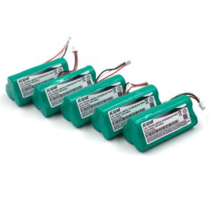 elxjar (2-Pack) 3.6V 730mAh Replacement Battery Compatible with Motorola/Symbol LS-4278 and DS-6878 Scanners, LS4278-M, DS6878-DL,DS6878-SR, 82-67705-01 rev Battery