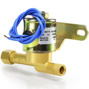 4040 humidifier water solenoid valve,24 volts humidifier solenoid valve fit for aprilaire humidifier 240 400 500 600 700 b2015-s85 b2017-s85 etc by cenipar