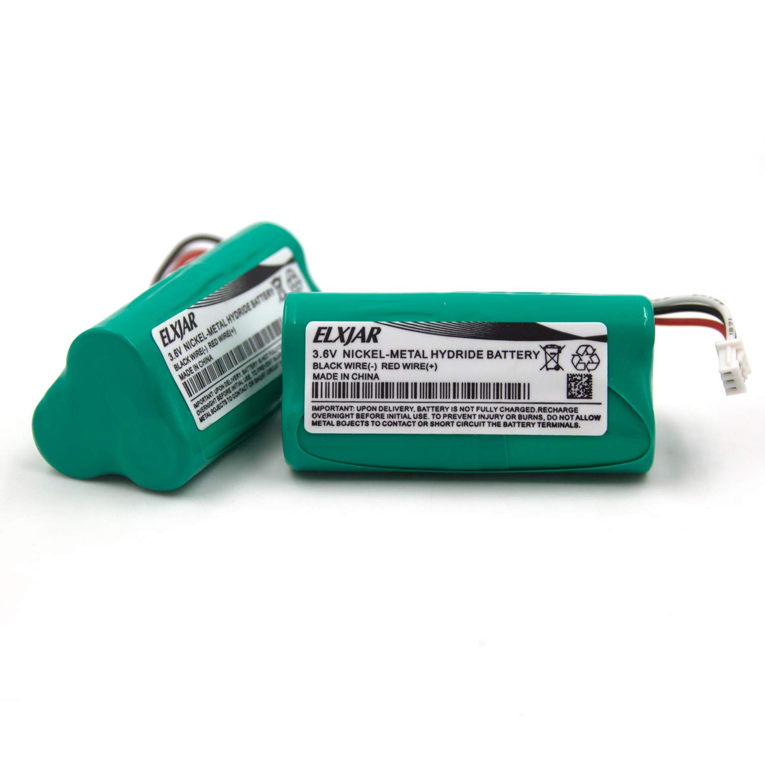 elxjar (2-Pack) 3.6V 730mAh Replacement Battery Compatible with Motorola/Symbol LS-4278 and DS-6878 Scanners, LS4278-M, DS6878-DL,DS6878-SR, 82-67705-01 rev Battery