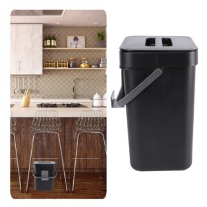 1pc Wall-Mounted Trash Can Kitchen Garbage Can Waste Paper Basket Covered Waste Container Garbage Recycling Container Kitchen Waste Container Waste Bin Plastic Garbage Can