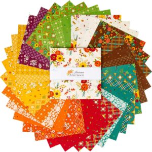 Heather Peterson Autumn Afternoon 10"" Stacker 42 10-inch Squares Layer Cake Riley Blake 10-14870-42, Assorted