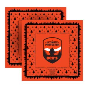 ben's tick & insect repellent bandana with insect shield (pack of 2)