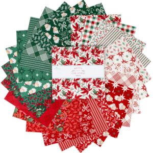 My Mind's Eye Merry Little Christmas 10"" Stacker 42 10-inch Squares Riley Blake 10-14840-42, Assorted