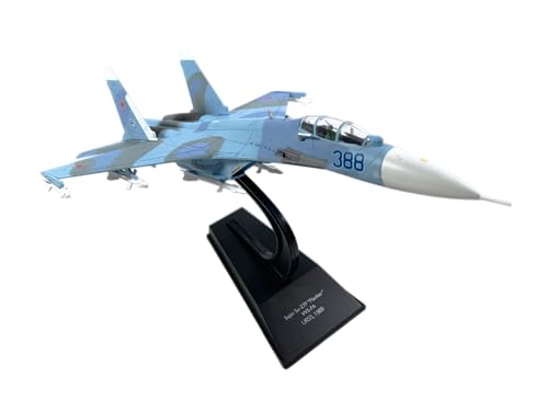 OPO 10 - Military Fighter Aircraft 1/100 Su-27P Flanker Soviet Air Defense Forces 1989 WS-FA USSR - CP10