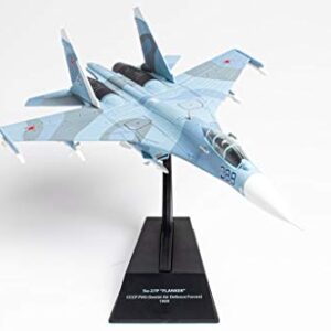 OPO 10 - Military Fighter Aircraft 1/100 Su-27P Flanker Soviet Air Defense Forces 1989 WS-FA USSR - CP10