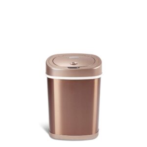 Nine Stars DZT-15-9GD Trash Can, Small, Gold