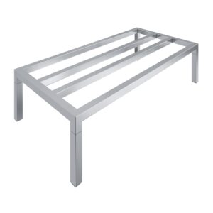 regal altair aluminum dunnage rack 48" x 24" | 12" off the floor | 1100 lbs capacity