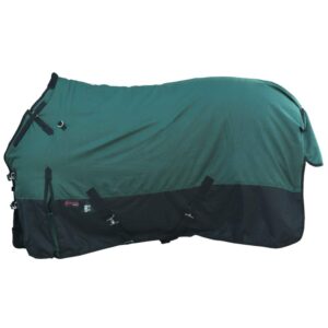 44 in hilason 600d waterproof turnout miniature horse winter blanket green | yearling blankets | donkeys blankets | miniature horse turnout | blankets for miniature | waterproof pony blankets