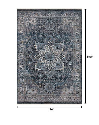 Loloi II Samra SAM-01 Denim Transitional Area Rug 7'-10" x 10'