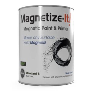 magnetize-it! magnetic paint & primer (water based) - standard "s" yield 16oz (mistd-1998)