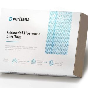 Essential Hormone Test – Check 3 Vital Hormones (E2, Pg & T) with a Simple Saliva Sample– At-Home Test Kit – Verisana